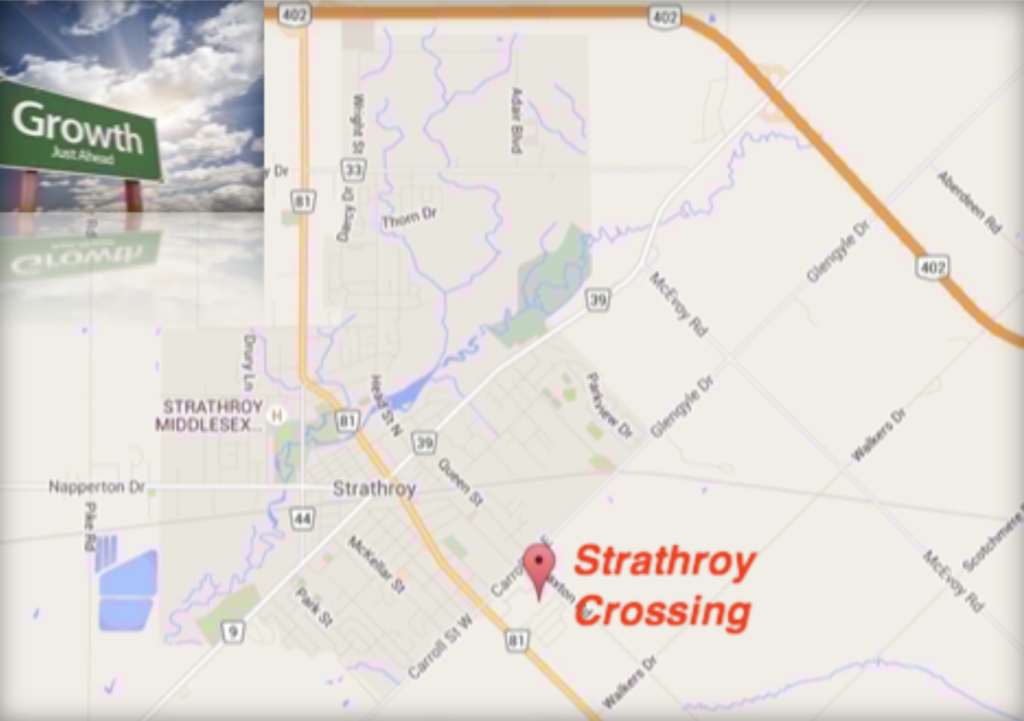 Map - Strathroy Crossing Developments